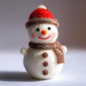 Handmade Felt Christmas Decorations Felt Christmas Snowman Ornaments ...