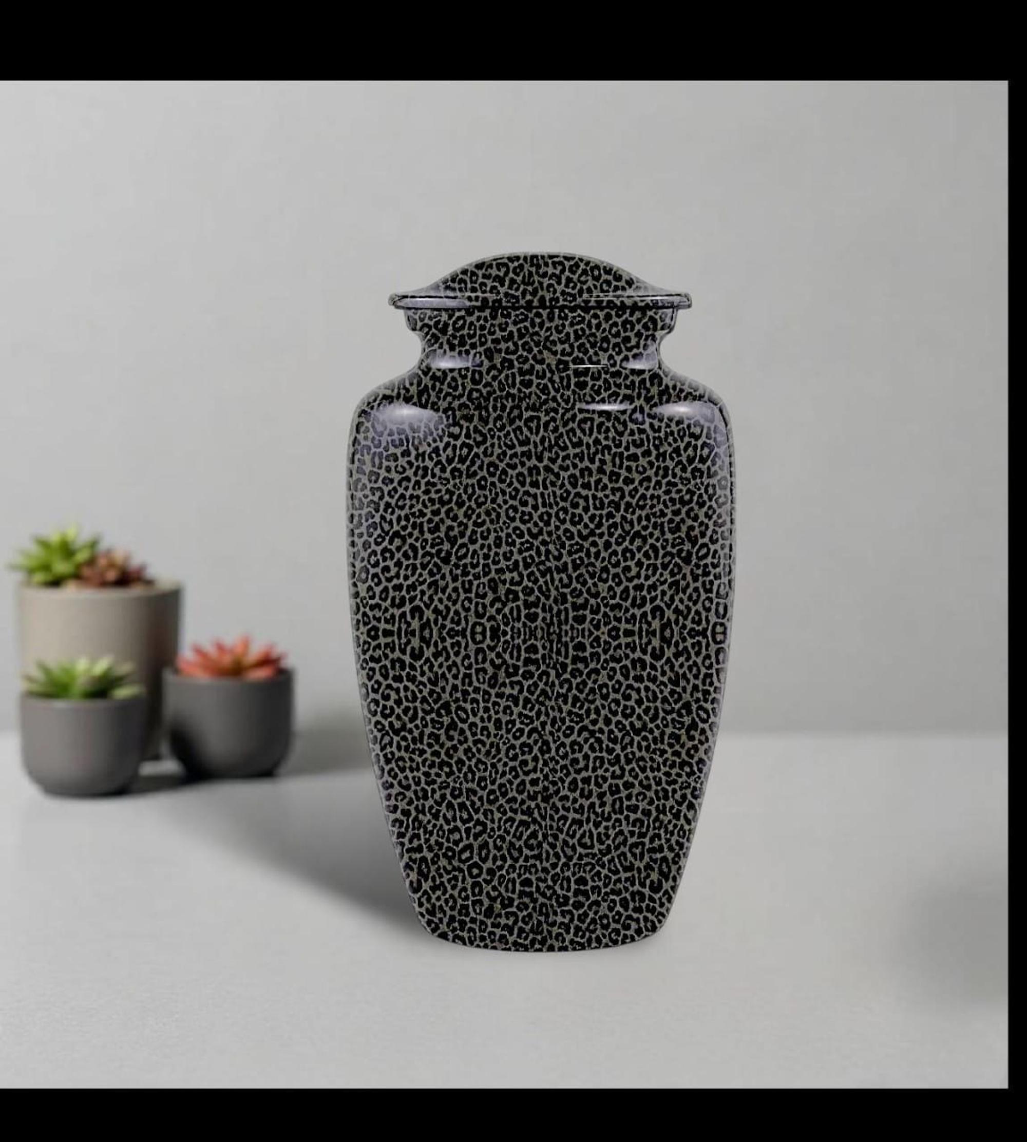 Leopard Print Cremation Urn - Adult Funeral Upto 220 Cu Inches - Etsy