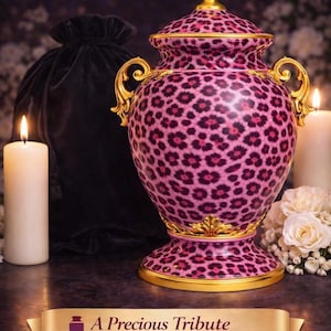 Large Cremation Urn for Ashes: Memorial Urn, 10-inches - Etsy