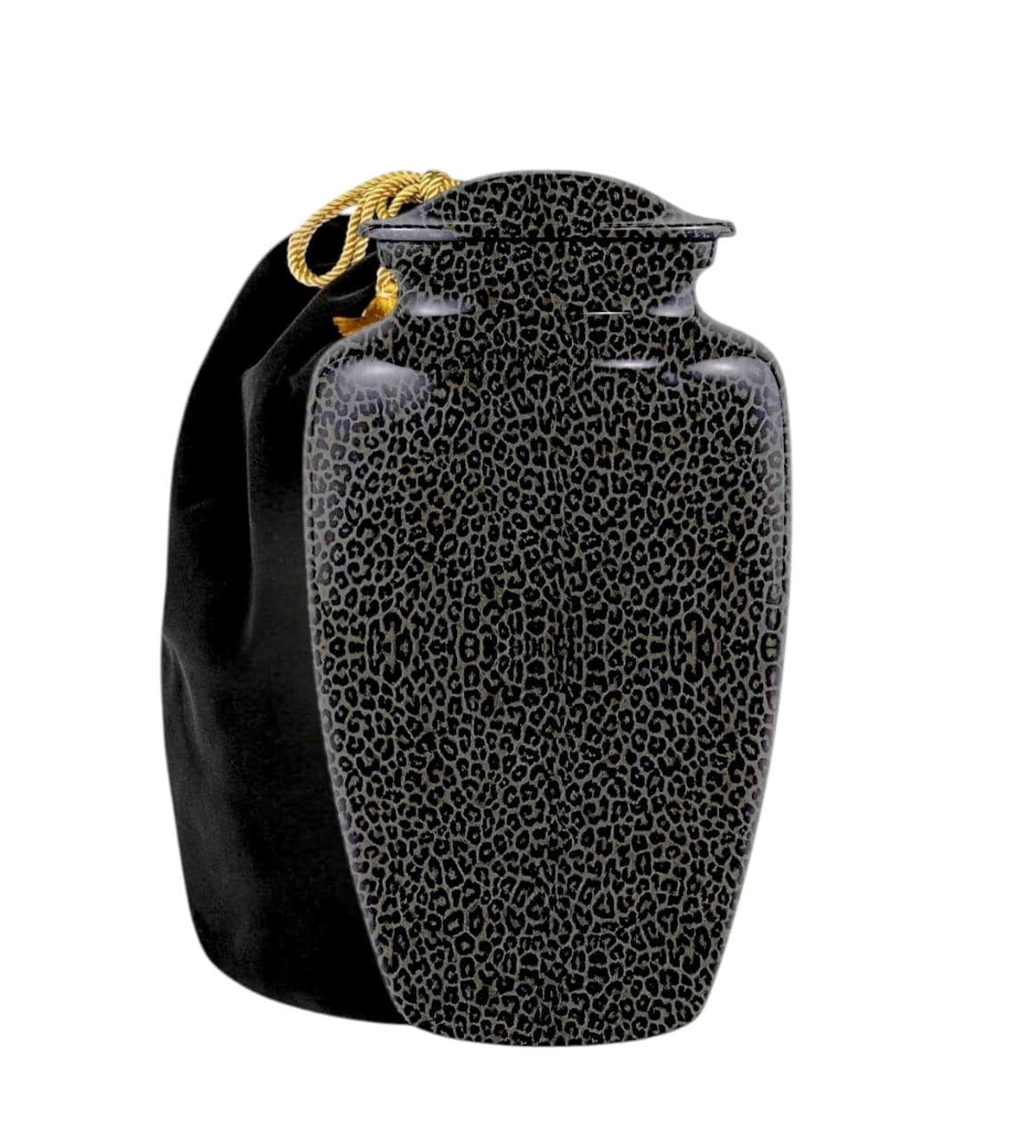 Leopard Print Cremation Urn - Adult Funeral Upto 220 Cu Inches - Etsy