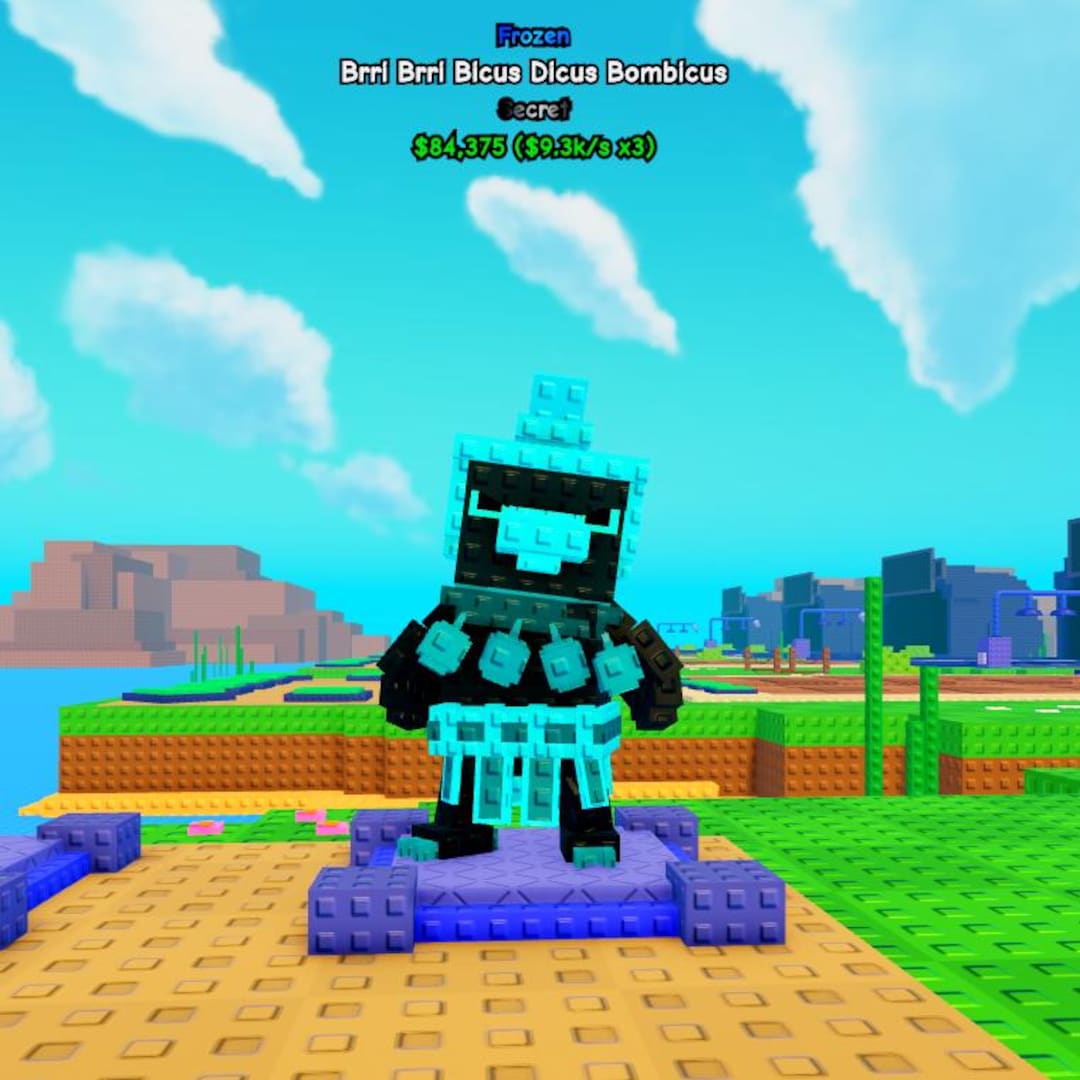 Plants Vs Brainrots Brri Brri Bicus Dicus Bombicus - Etsy