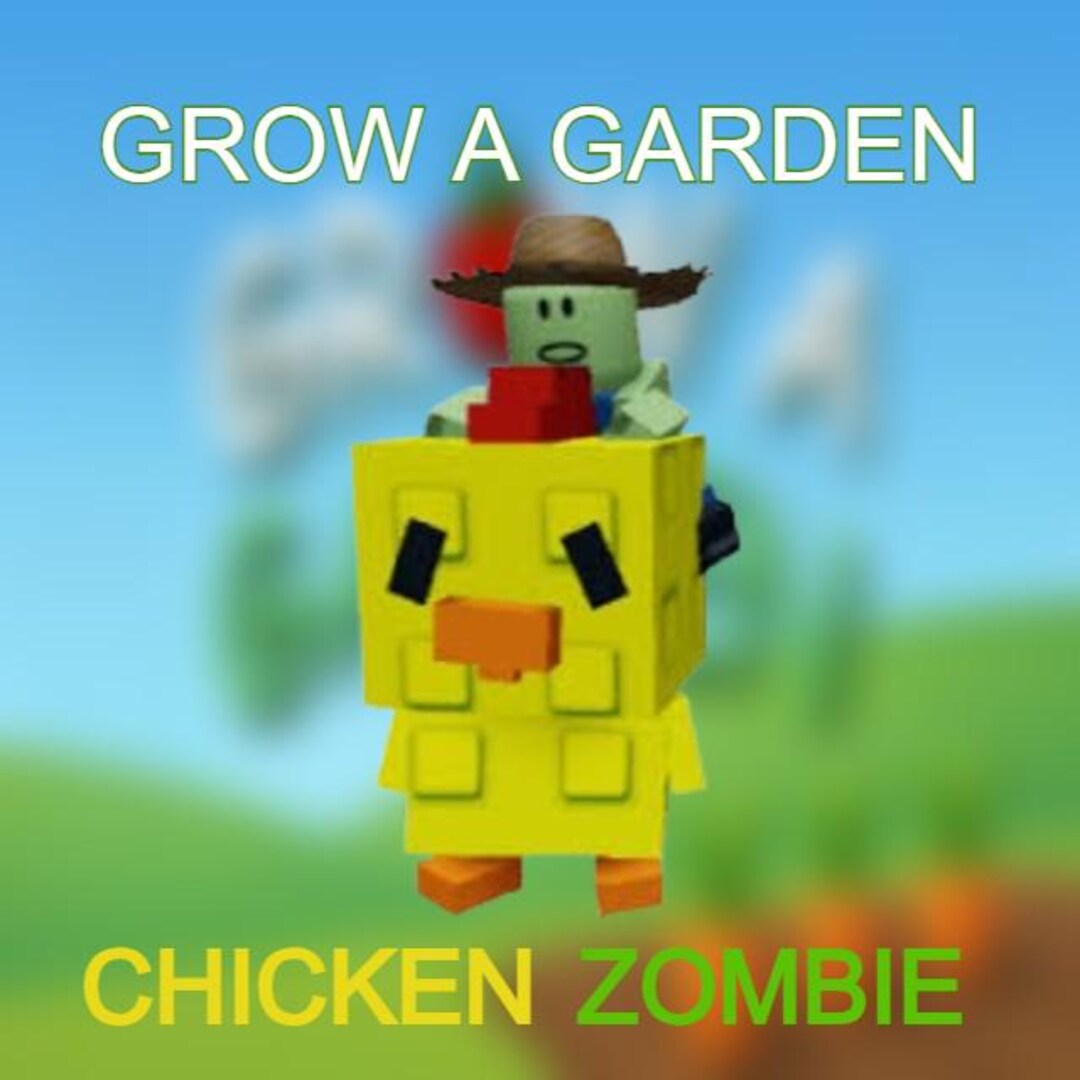 Grow A Garden Chicken Zombie Pet - Etsy