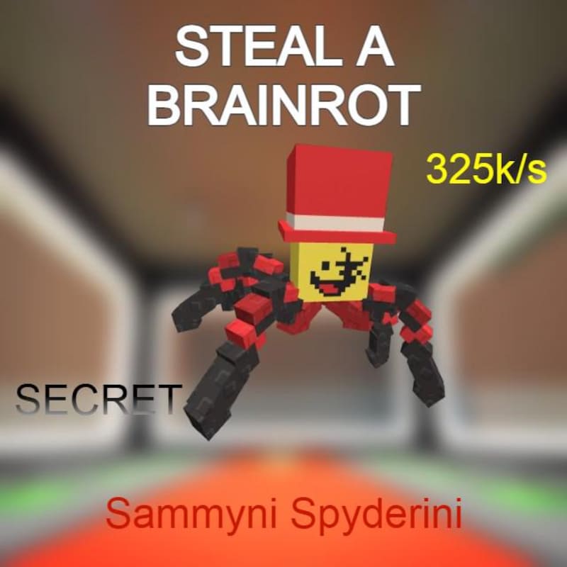 Sammy Spider Steal a Brainrot Outfit - Etsy Canada