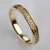 Custom Graduation Band 14kt Solid Yellow Gold or White Gold, Stackable ...