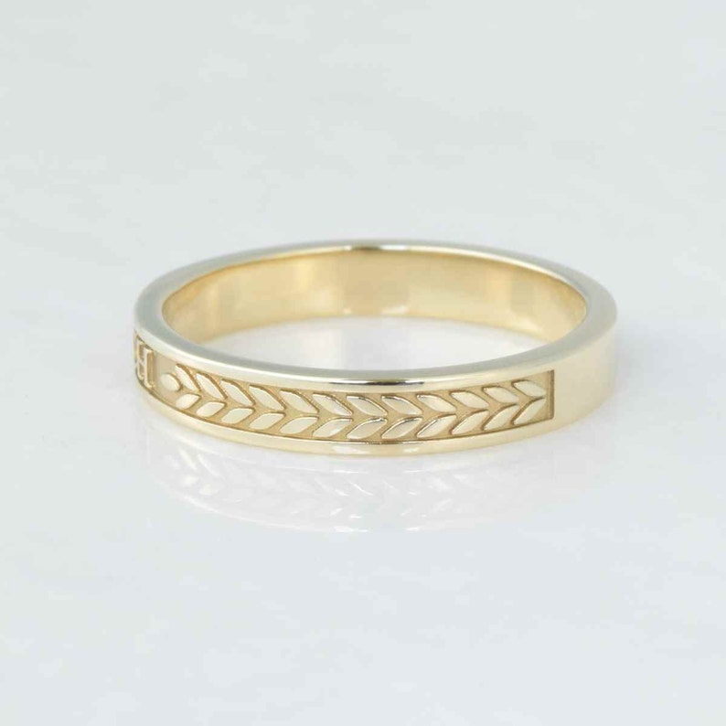 Custom Graduation Band 14kt Solid Yellow Gold or White Gold - Etsy Canada