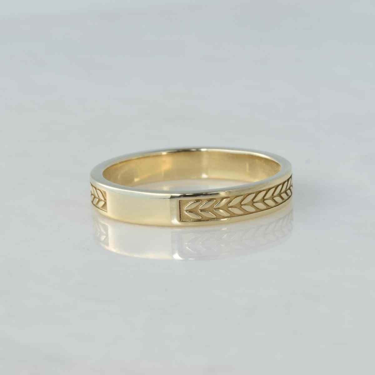 Custom Graduation Band 14kt Solid Yellow Gold or White Gold - Etsy Canada