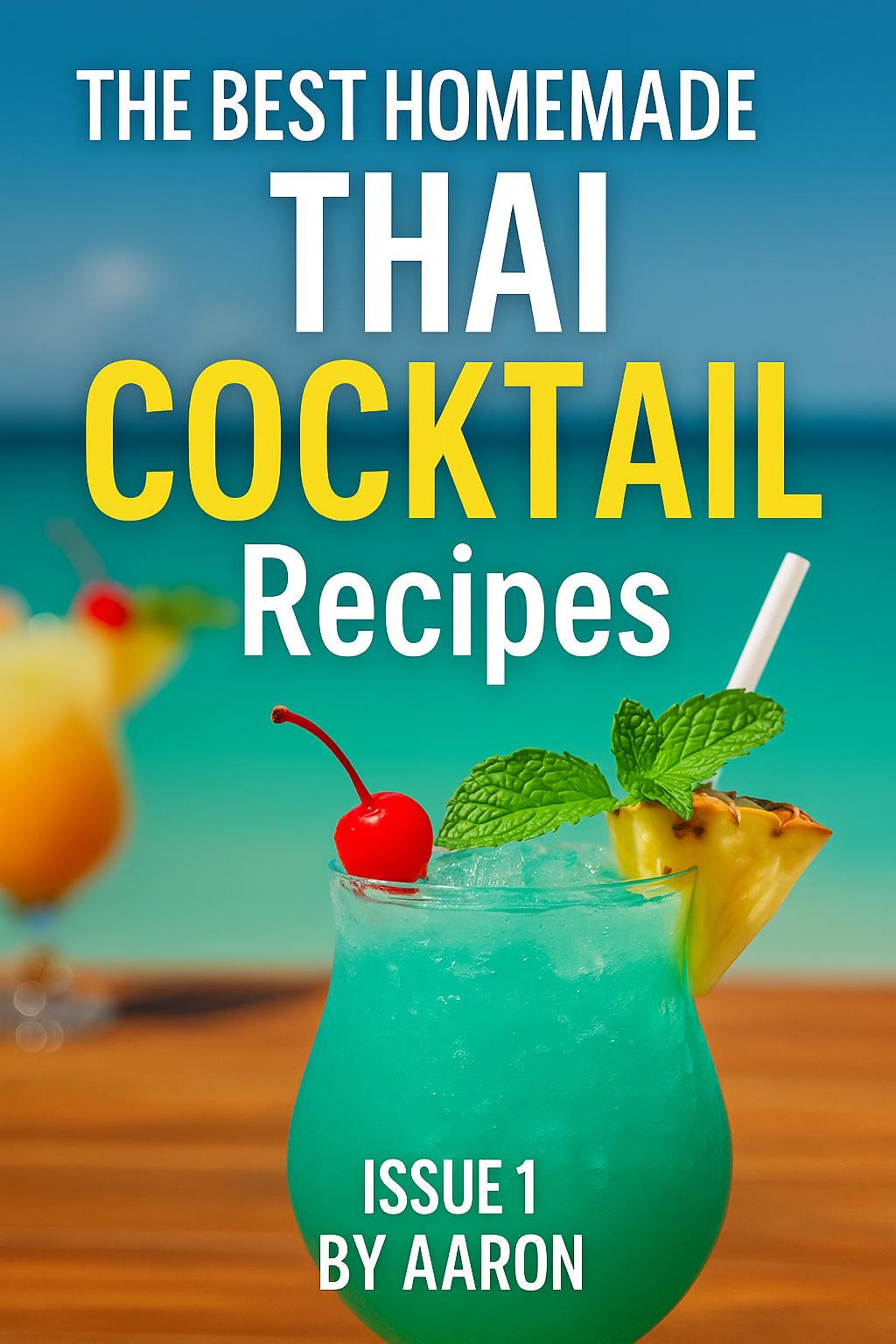 Stunning Cocktail Recipes – Volume 1: Tropical Nights - Etsy