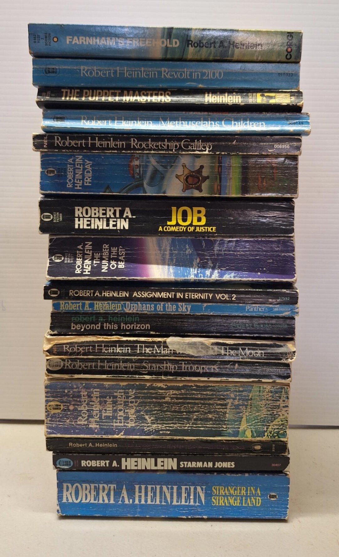 17 X Robert Heinlein Vintage Science Fiction Paperbacks Bundle - Etsy UK