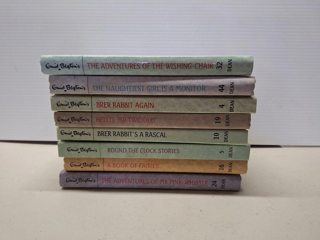 10 X 1990s Vintage Enid Blyton Dean & Son Brer Rabbit HC - Etsy