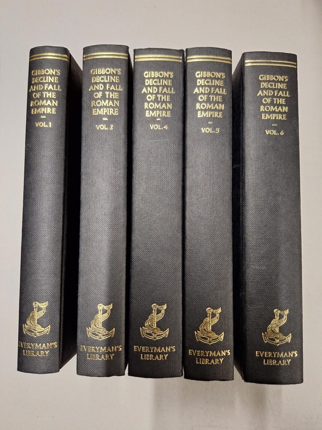 Decline & Fall of the Roman Empire Everyman's Vol 1, 3-6 1976 - Etsy