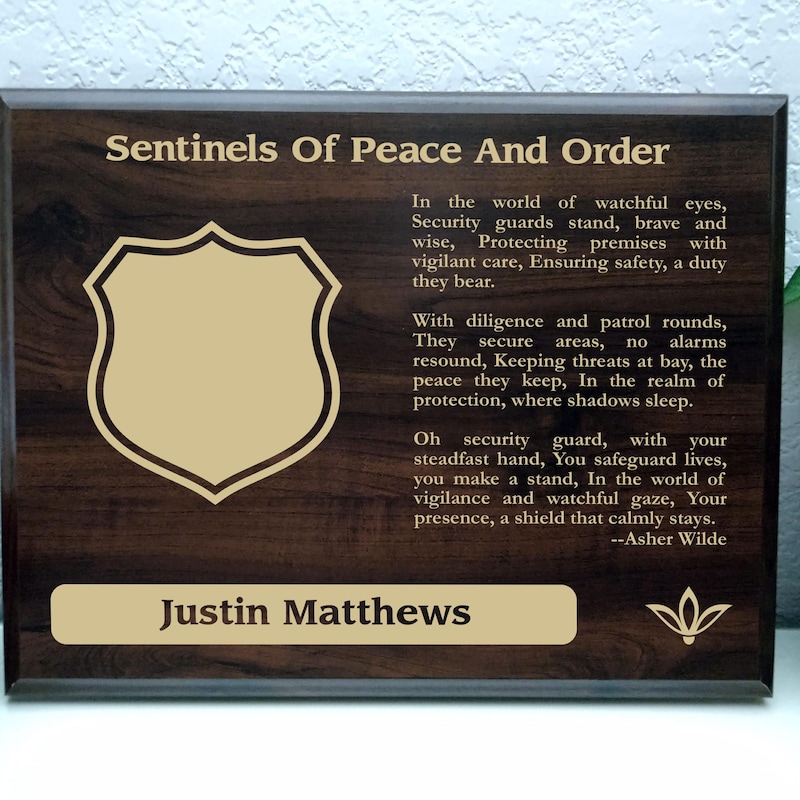 Security Guard - Etsy