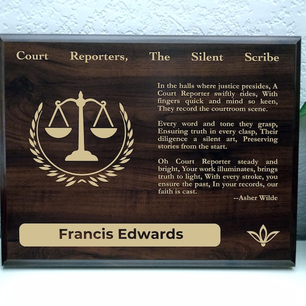 Court Reporter Art - Etsy