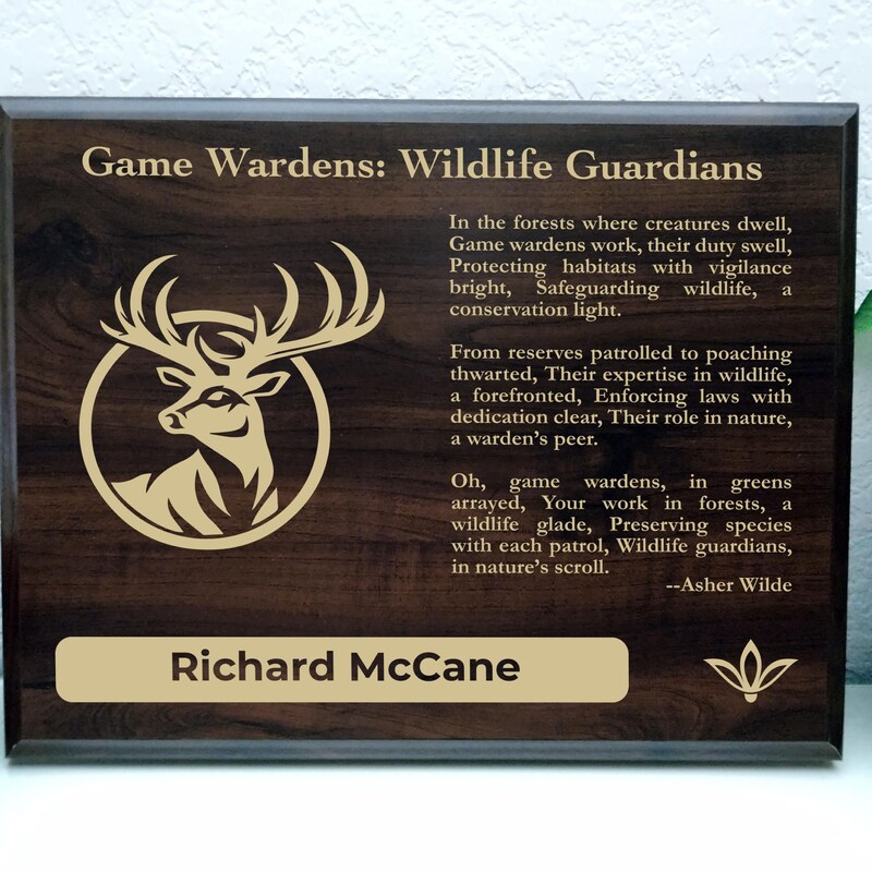 Game Warden - Etsy