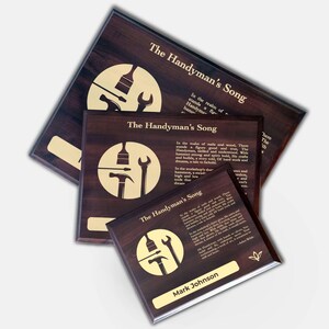 The Handyman's Song - a Personalized Gift for Fixing Everything When ...