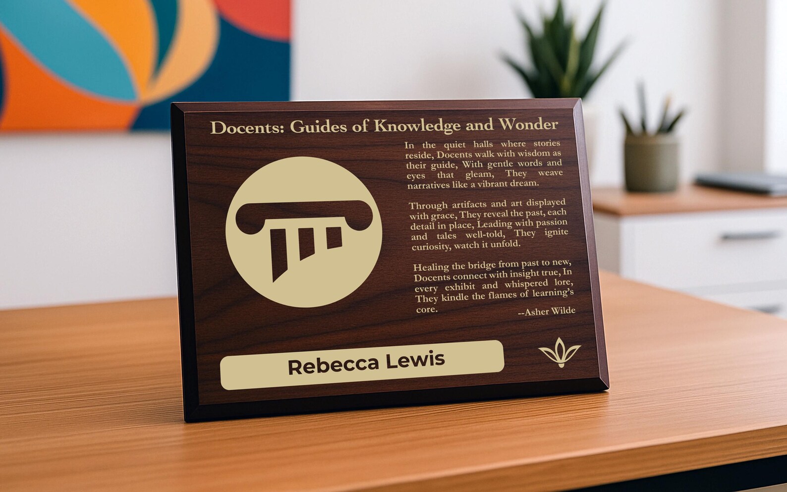 Guides of Knowledge and Wonder - a Docent Personalized Gift for ...