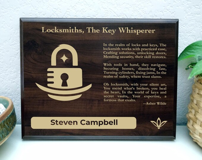 Locksmith Cartoon Portrait Locksmith Gift Custom Locksmith Caricature ...