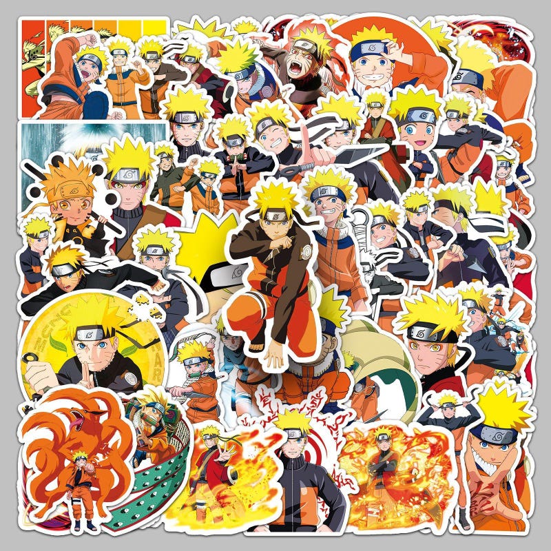 Naruto Stickers - Etsy