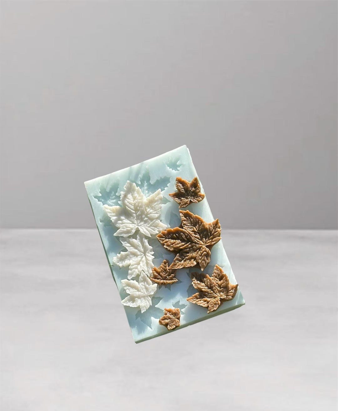 Maple Leaves Silicone Mold Fall Leaves Silicone Mold Resin Pouring Mold ...