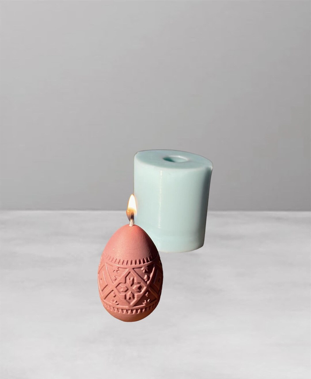 XS Easter Egg Pysanka Silicone Mold Unique Easter Egg Mould Embroidered ...