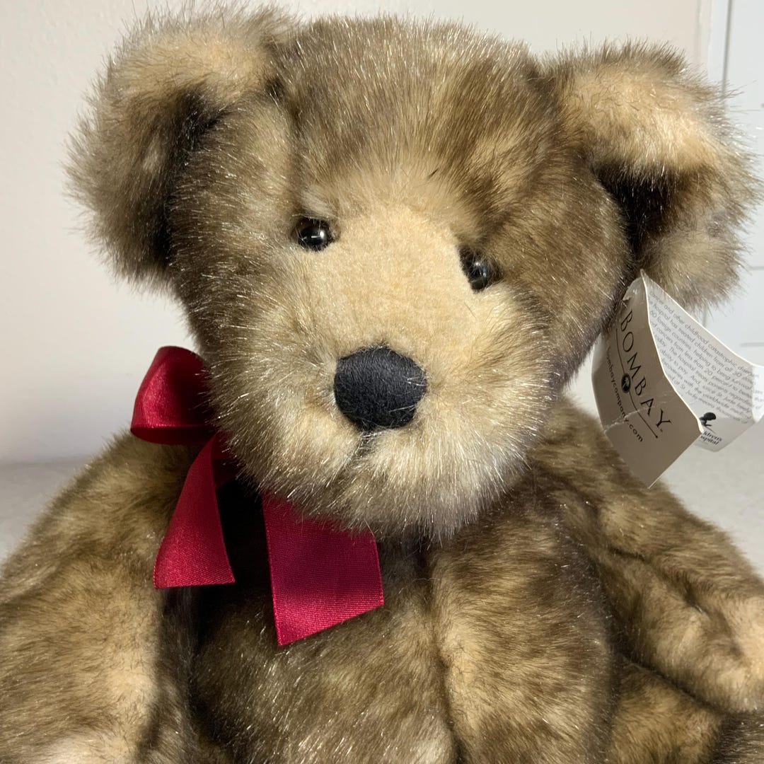 Bombay Company Danny Teddy Bear 2003 St Jude Edition Soft Faux Fur ...
