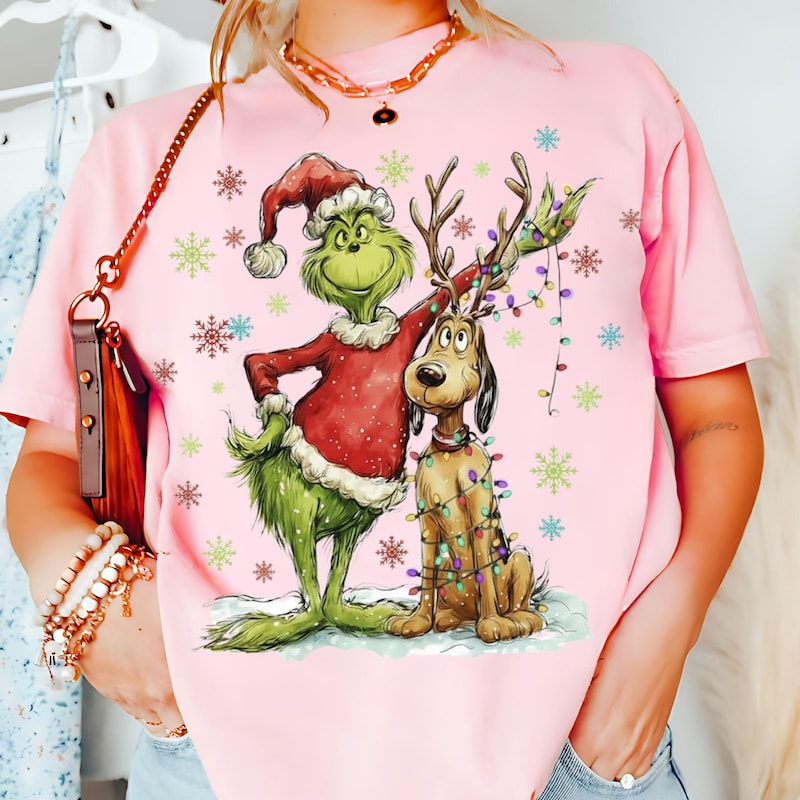 Preppy Grinch - Etsy