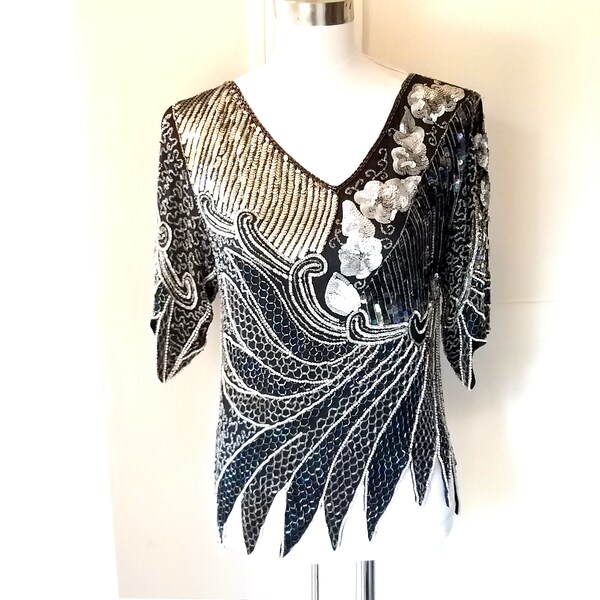 Sequin Tunic - Etsy