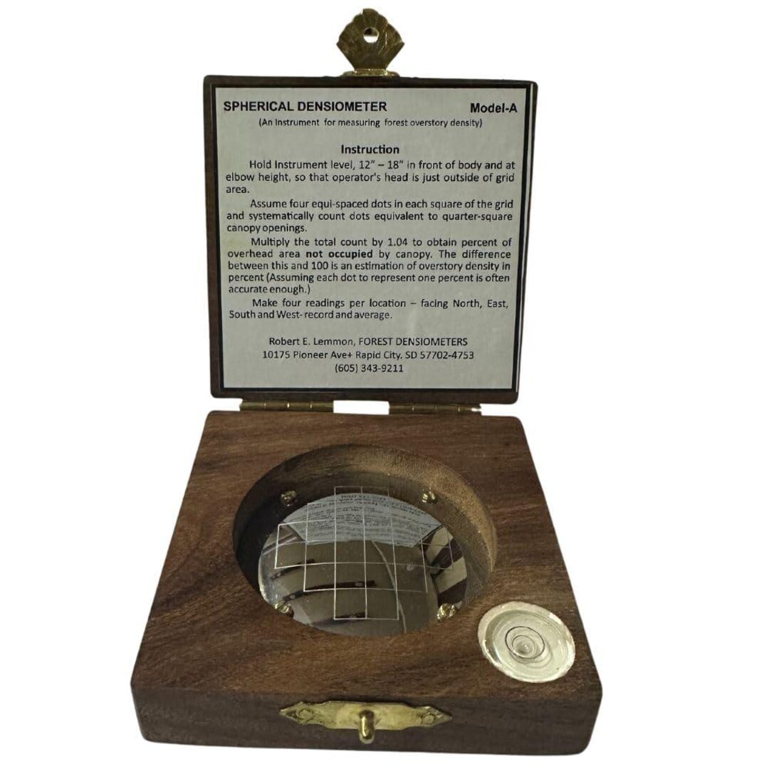 Forestry Spherical Crown Densiometer | Convex Canopy Measurement Tool ...
