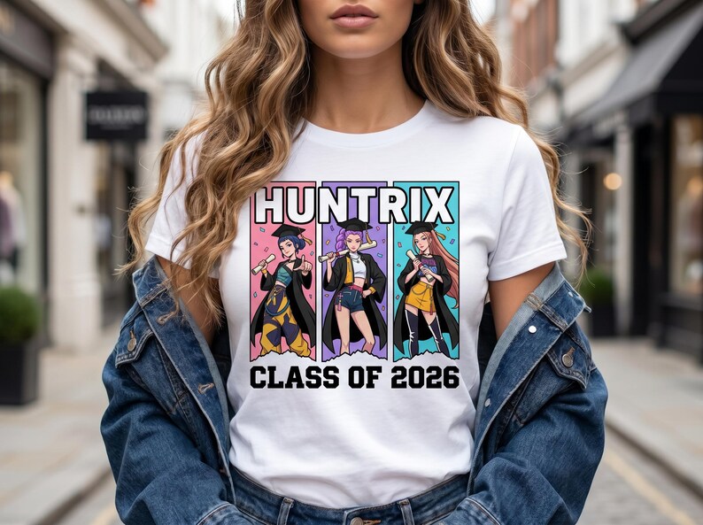 Kpop Demon Hunters 2026 Graduation PNG Bundle, Class of 2026 Senior ...