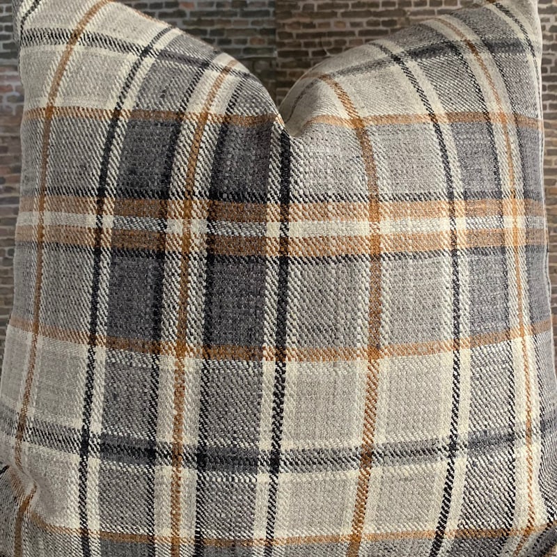 Plaid Wool Throw - Etsy