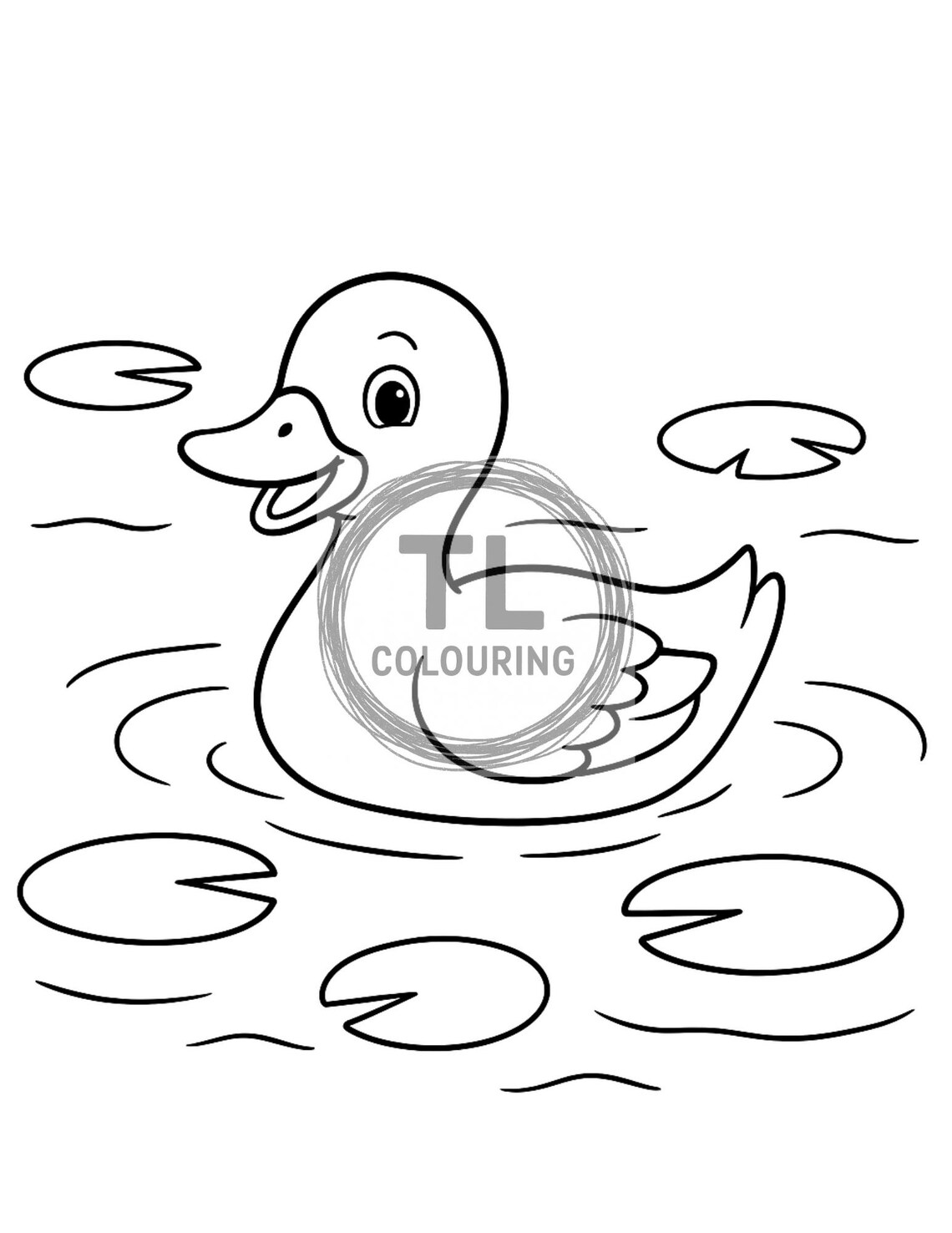Farm Animals Coloring Book: Easy Kids Printable (PDF Download) - Etsy