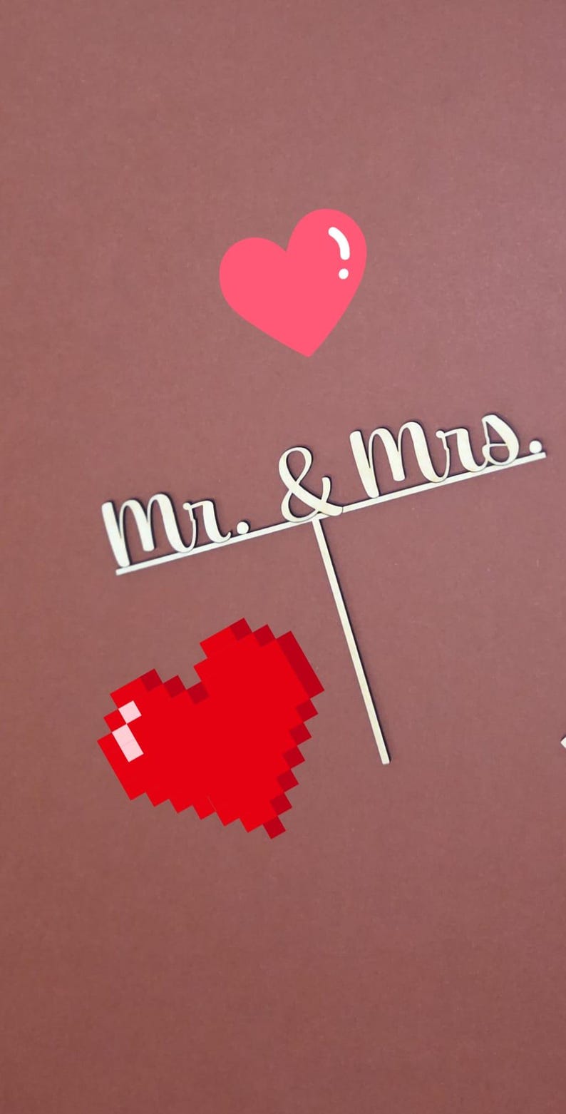 Individual Wooden Signs/cake Toppers/cake Picks - Etsy