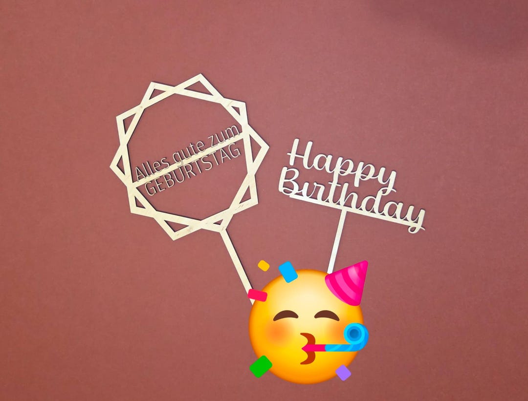 Individual Wooden Signs/cake Toppers/cake Picks - Etsy