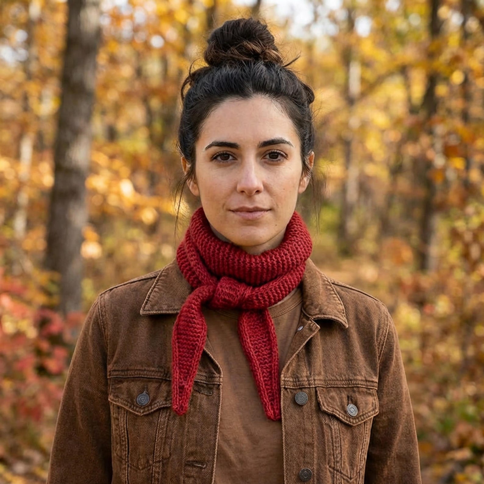 Neck Scarf Knitting Pattern – Easy Beginner Project (PDF) (english ...