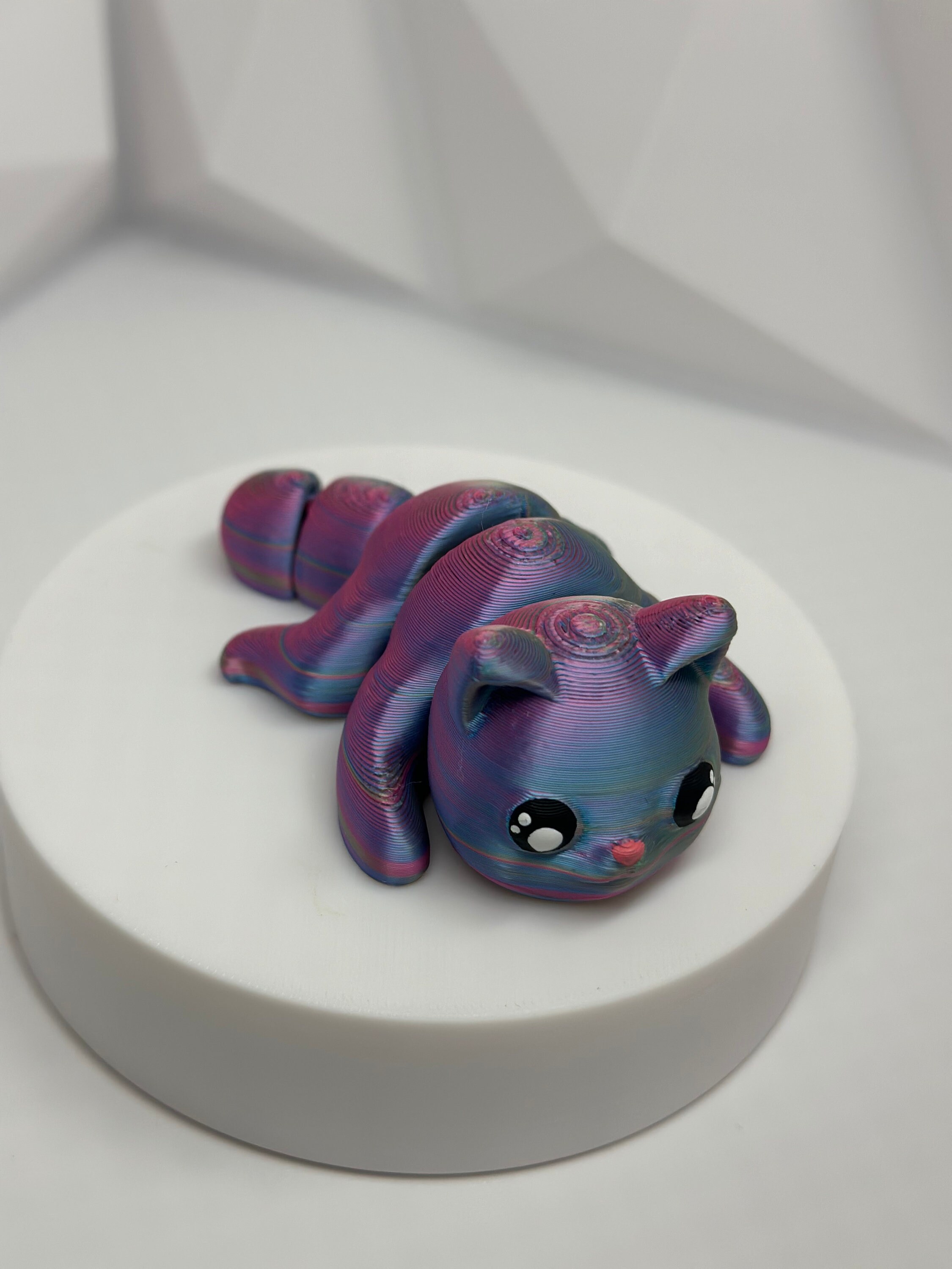 Cat Kitten Desk Buddy Fidget Toy Articulated 3D Party Favors - Etsy