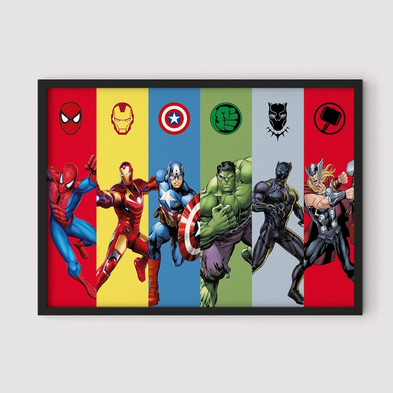 Landscape Art Superhero - Etsy UK