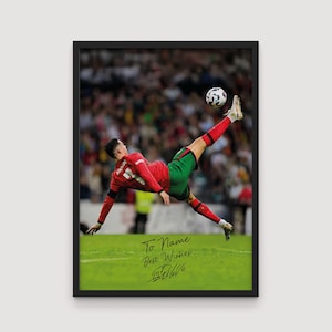 Cristiano Ronaldo Custom Print Signature - Etsy