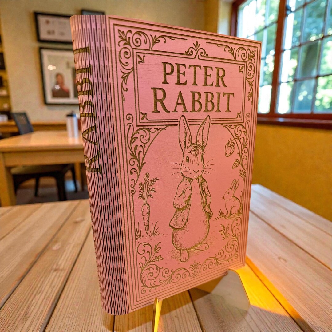 Peter Rabbit Keepsake Box: Engraved Wooden Jewellery Box With Velvet ...