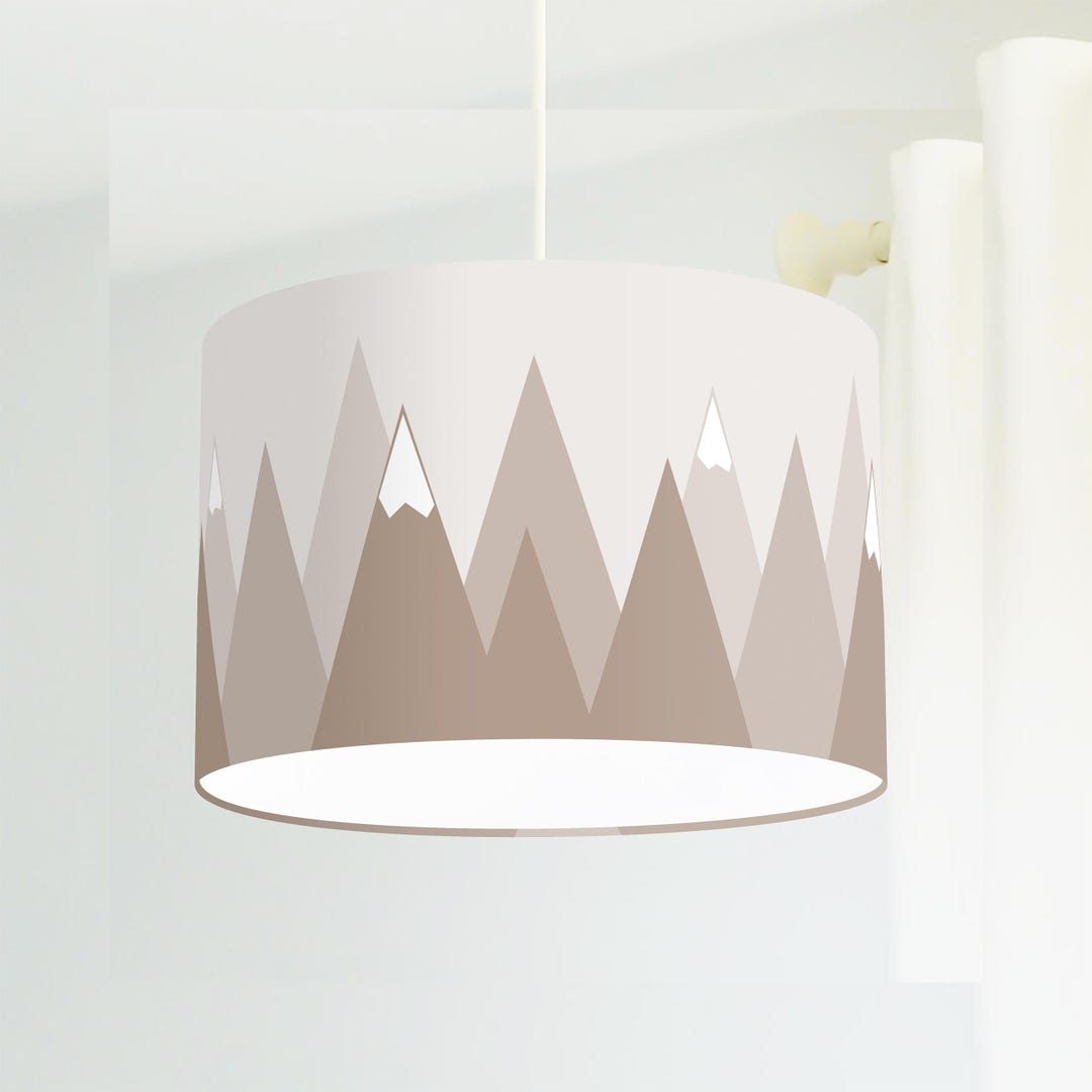 Lampshade Mountains for Children's Rooms | Lamp for Baby's Room Boys ...