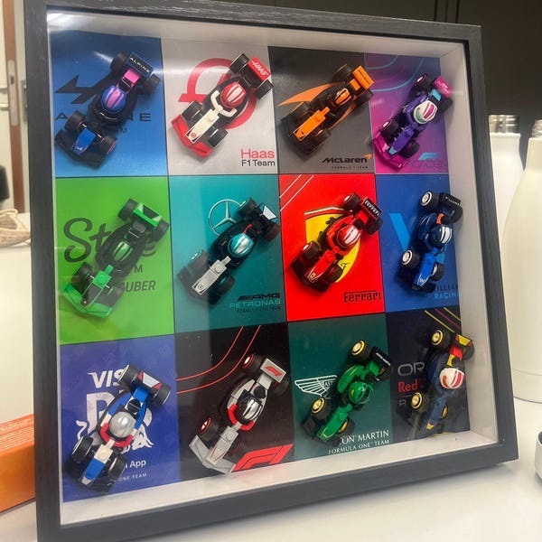 F1 Mini Legos Display - Etsy