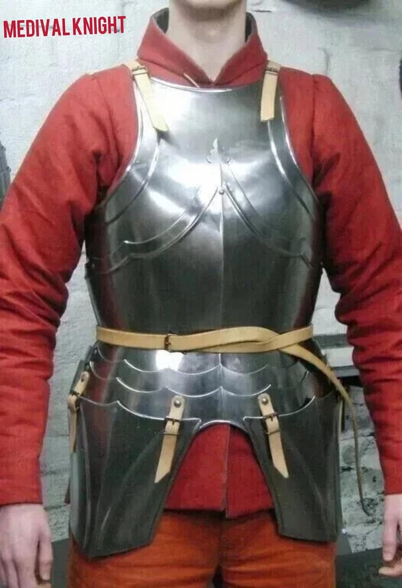 Medieval Steel Upper Body Armor Breastplate Knight Cuirass Jacket/chest ...