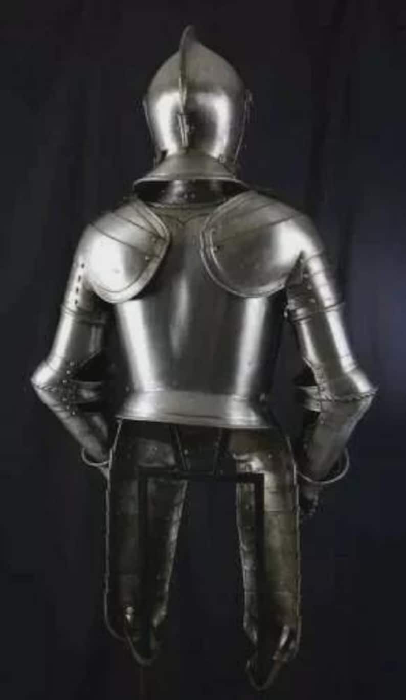 Medieval Knight Full Armor Suit | Steel Crusader Armor | Templar Knight ...