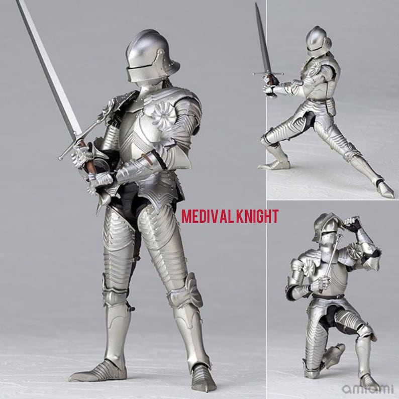 Medieval Knight Armor Suit | Silver Steel Full Body Armor | Handcrafted ...