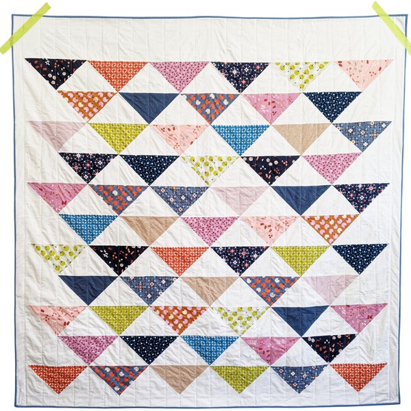 Triangle Quilt - Etsy