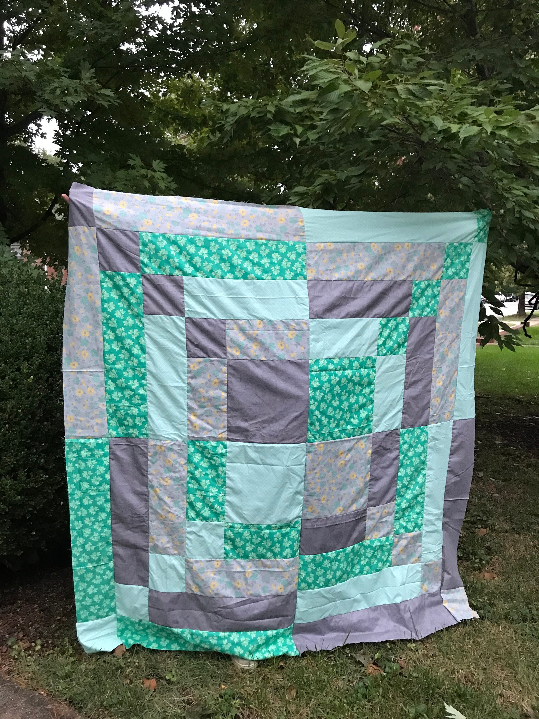 Large Print Quilt Pattern PDF scrap Friendly Blocker by Slightly Biased Quilts - Etsy