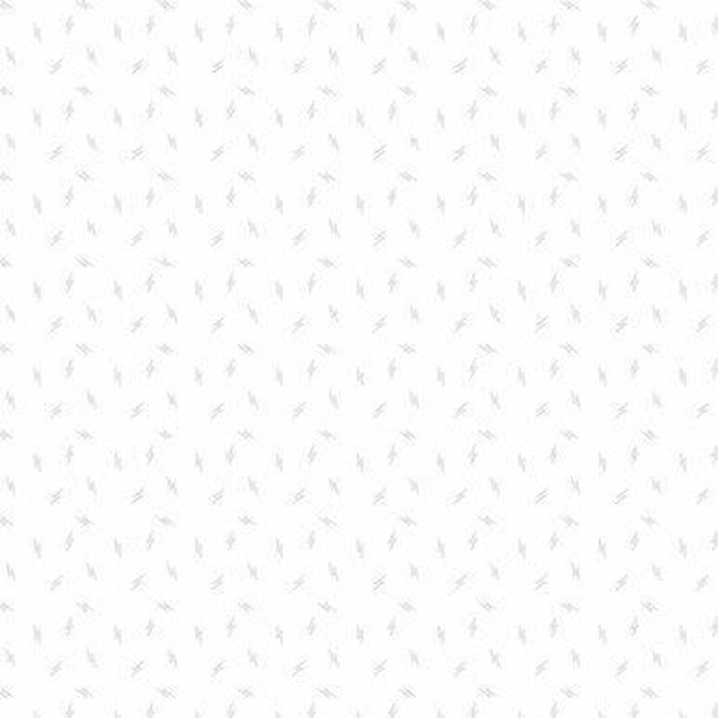 Atomic by Libs Elliot Lightning Bolt Snow, 1/2 Yard - Etsy