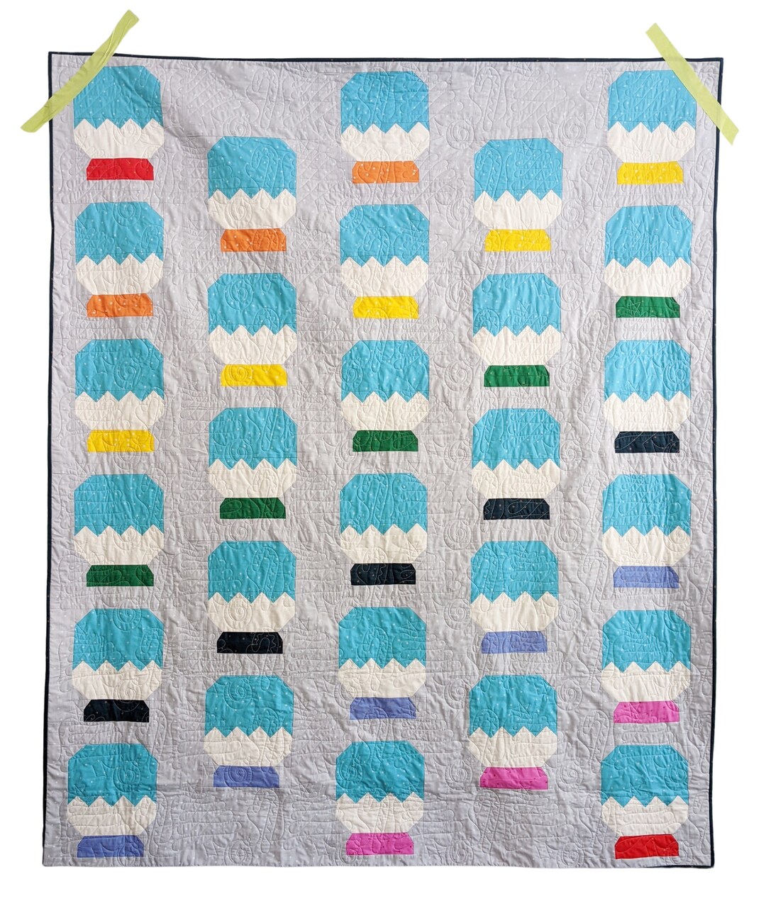 Snow Globe Quilt Pattern PDF Shake It up by Slightly Biased Quilts - Etsy