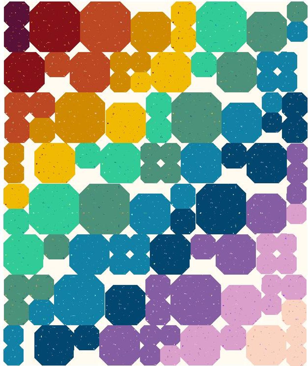 Pom Pom Quilt Kit, Motley by Giucy Guice - Etsy