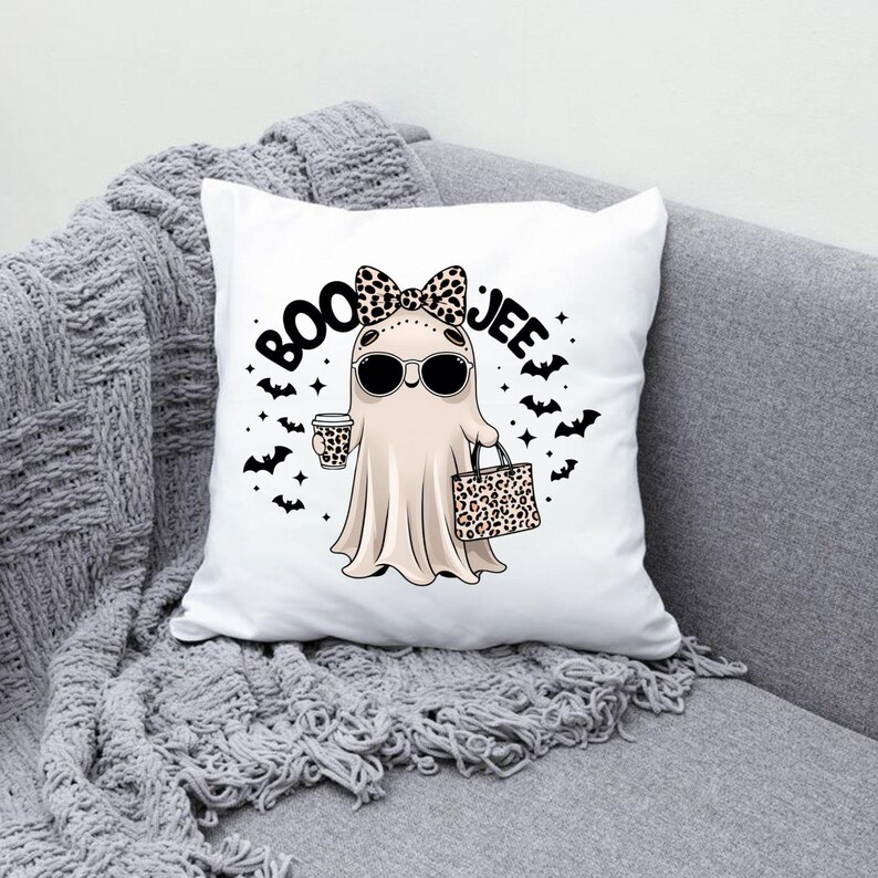 Leopard Print Ghost PNG, Halloween Coffee Ghost Shirt Design, Boujee ...