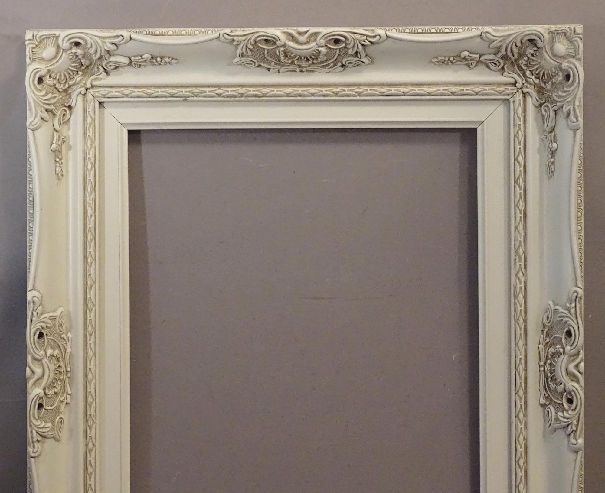 Vintage 12x14 White Frame 12 x 14 Ornate White Picture Frame | Etsy