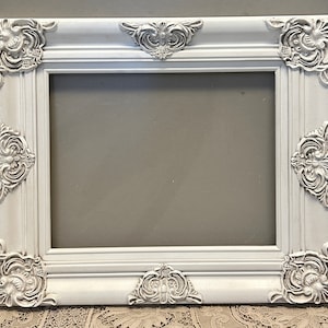 11 X 14 White Frame Vintage 11x14 Ornate Picture Frame Wall - Etsy